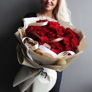 Long stem roses delivery NYC - Verdi